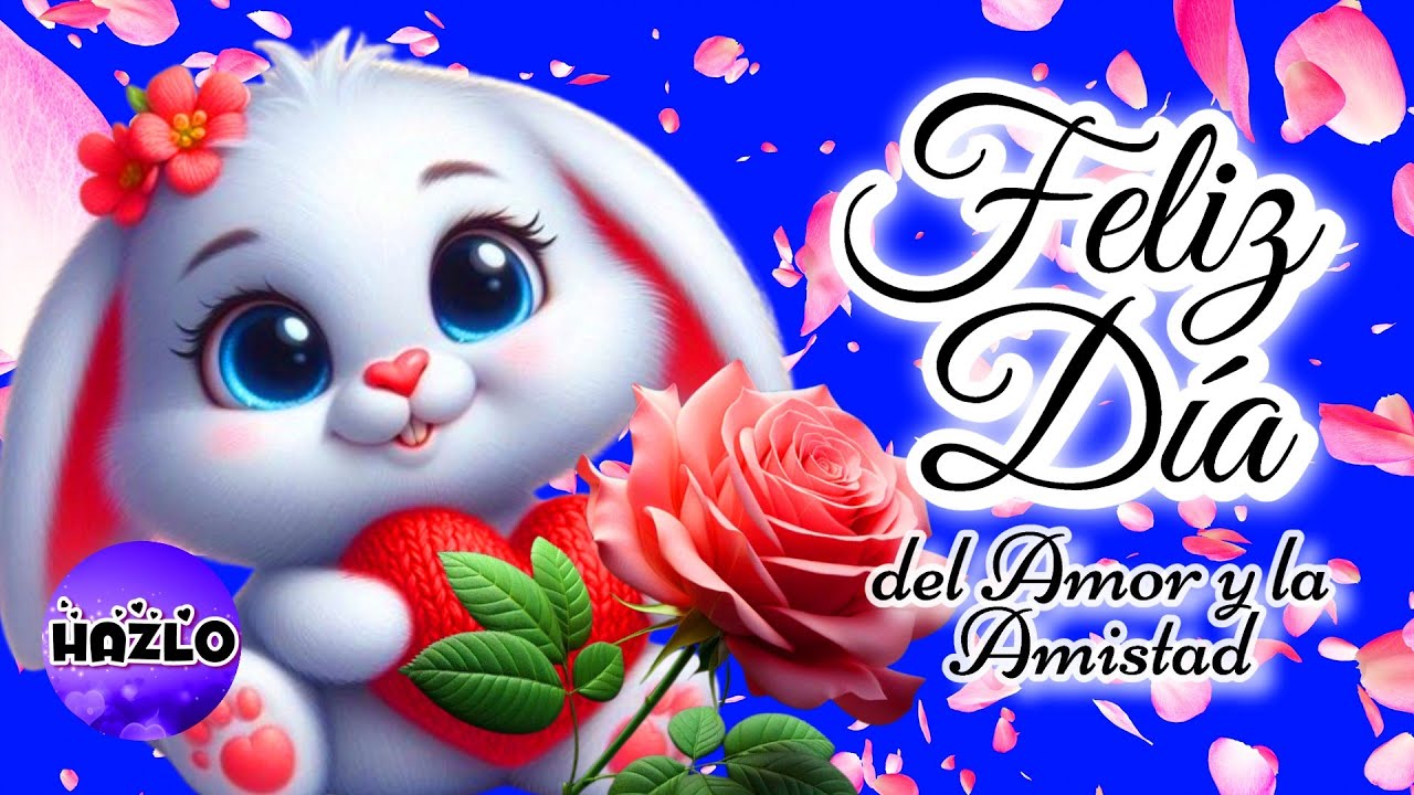 Feliz Día del Amor y la Amistad ¡GRACIAS POR TU AMISTAD! ️ Lindo video ...