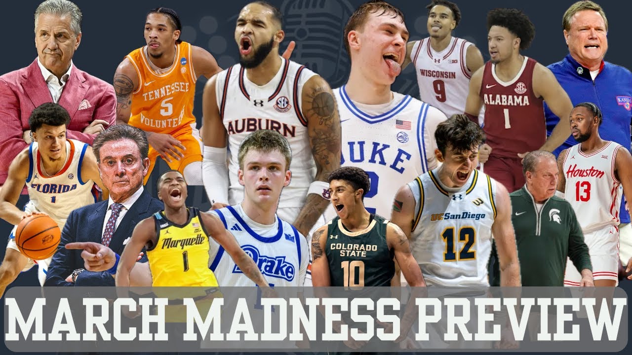 2025 March Madness Full Preview: Who Will Cut Down the Nets? - YouTube