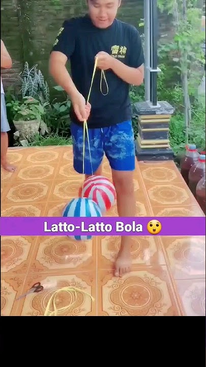 Cara Membuat Lato Lato Bola Kaki - YouTube