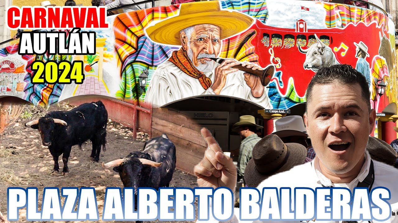 CARNAVAL AUTLÁN 2024. Me metí hasta los corrales de los toros de lidia ...