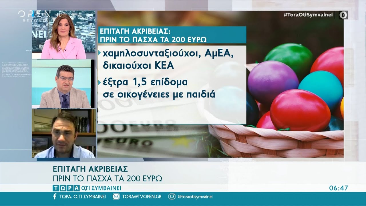 Επιταγή ακρίβειας: Πριν το Πάσχα τα 200 ευρώ | Τώρα ό,τι συμβαίνει 10/4 ...