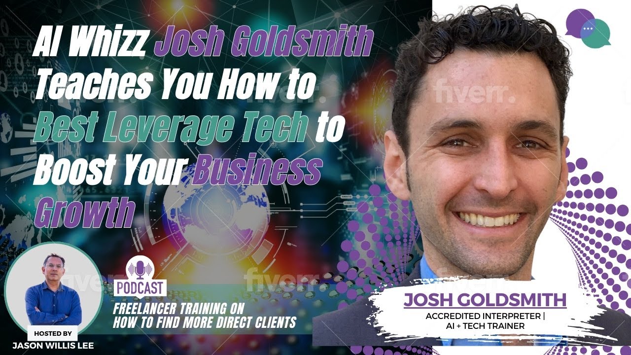 AI Whizz Josh Goldsmith Teaches You How to Best Leverage Tech to Boost ...