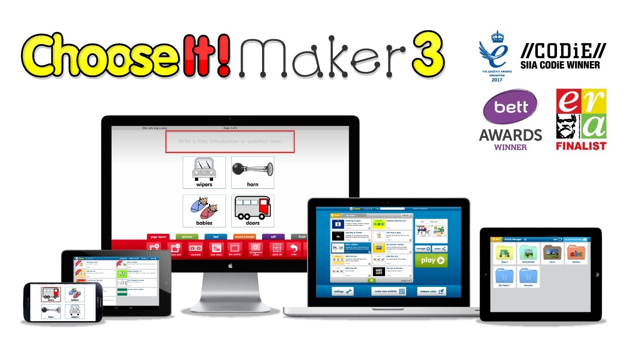 ChooseIt! Maker 3 - Award Winning Educational Curriculum Software - YouTube