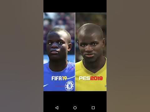 FIFA 19 VS PES 19 IN GRAPHICS😊 - YouTube
