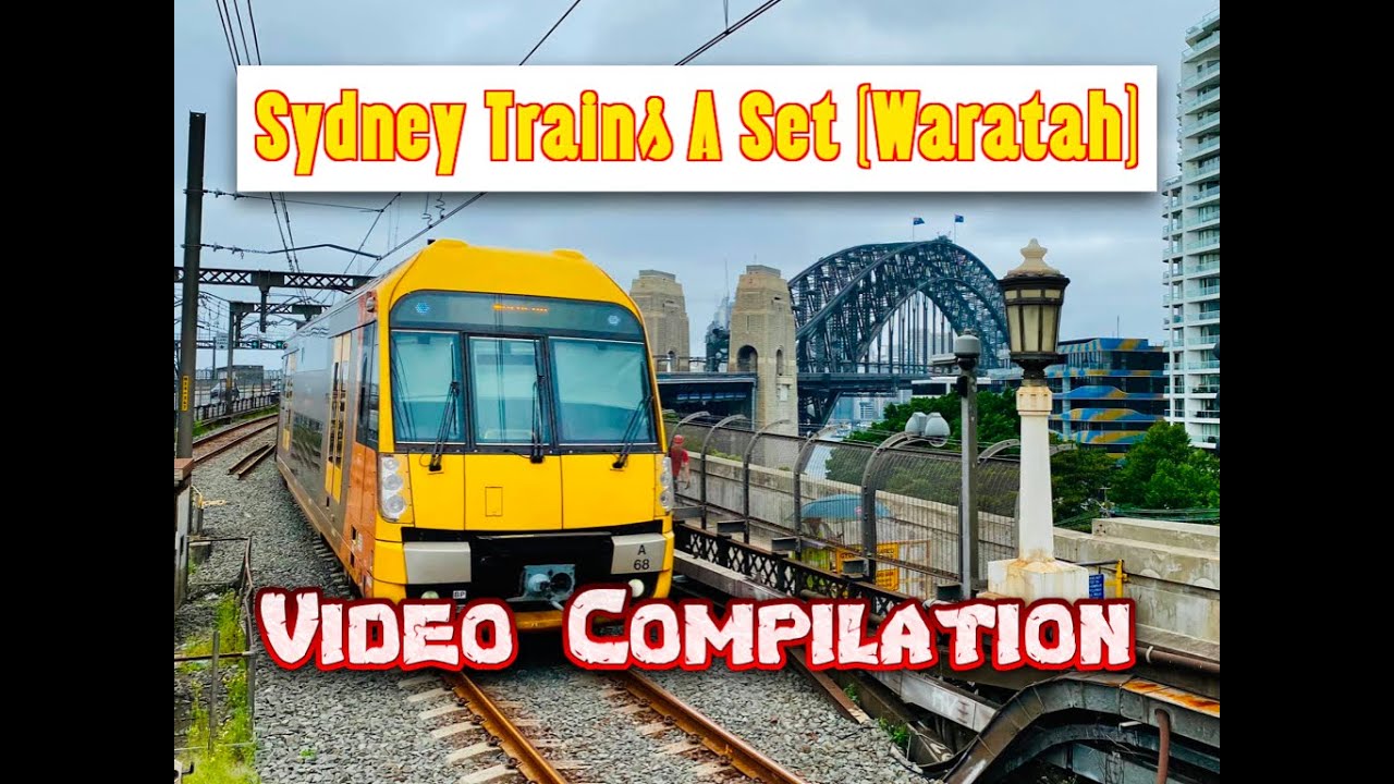 Sydney Trains A Set - Video Compilation - 10 Years on the Network ...