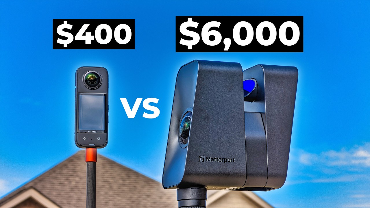 Insta360 X3 vs Matterport Pro3 3D LiDAR Camera! - YouTube
