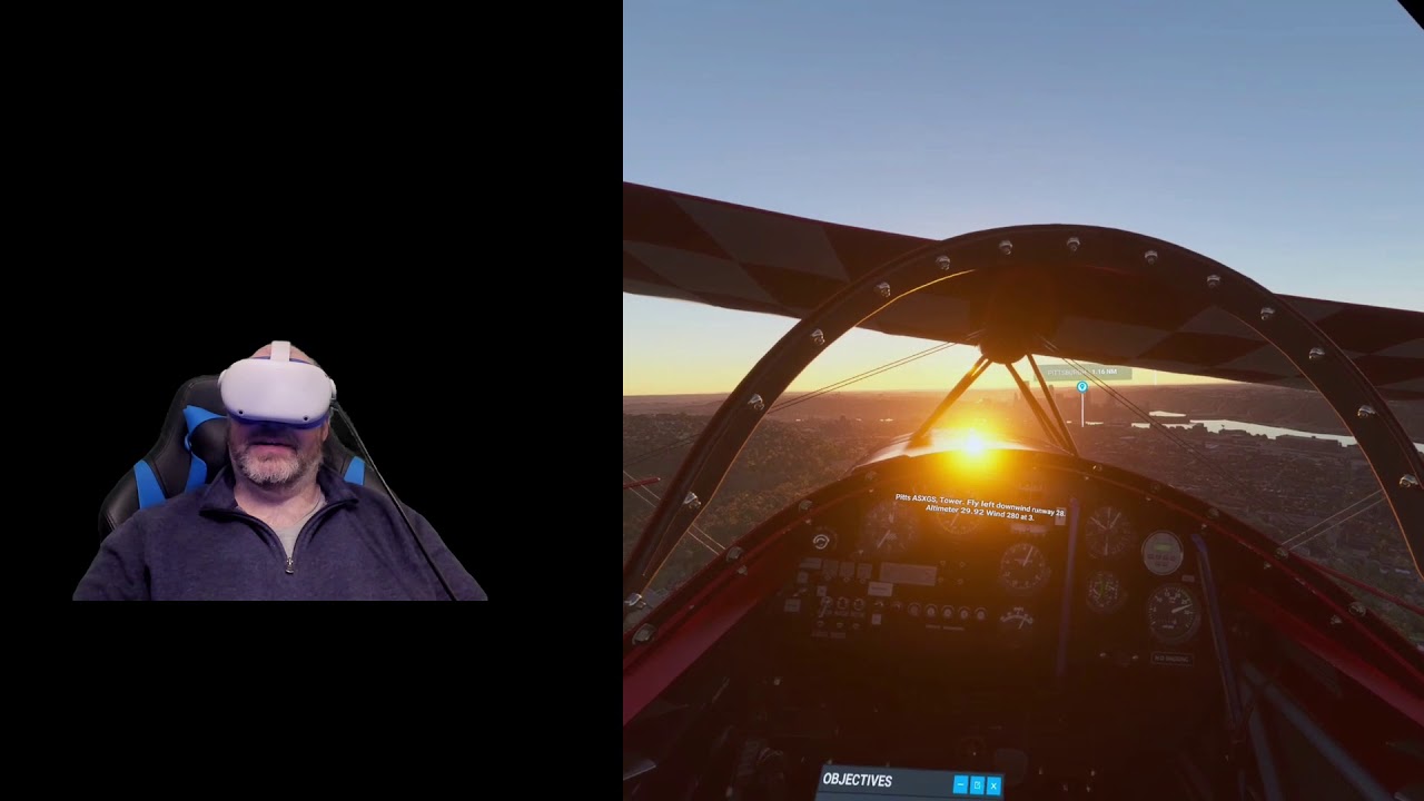 Microsoft Flight Simulator VR Mode on Quest 2 with Link - YouTube