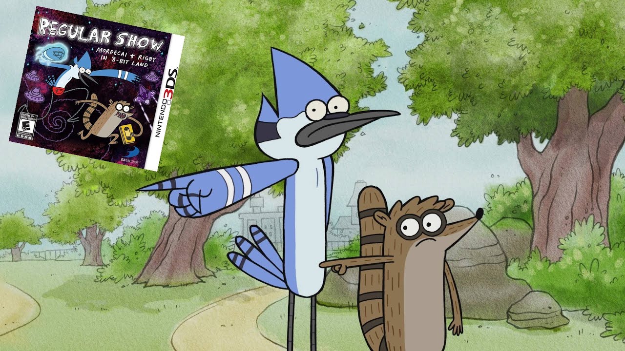 Regular Show: Mordecai and Rigby in 8-Bit Land w/2DS XL (Sevdiğimiz ...