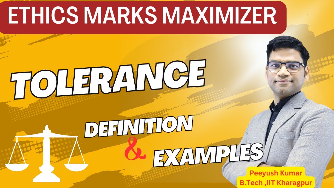Tolerance | Foundational Values | Ethics | Definition & Example ...