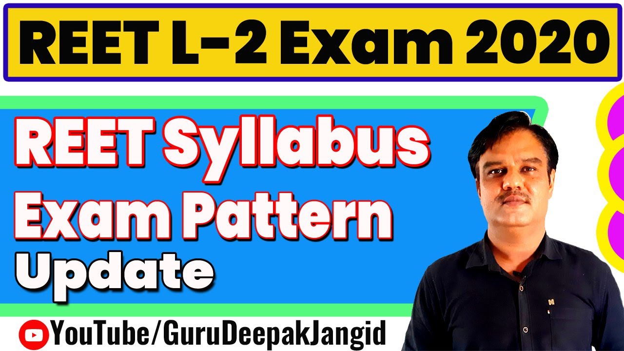 REET Level 2 Exam 2020 -Syllabus, Updated Exam Pattern, Exam Date ...