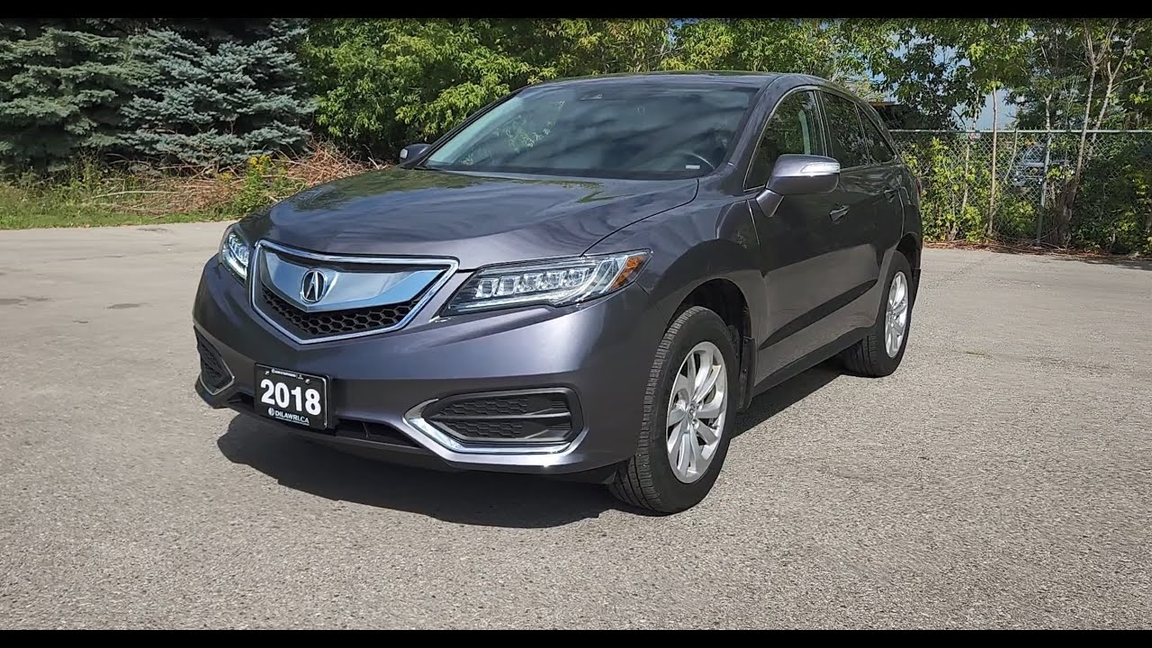 2018 Acura RDX Tech N26280A - YouTube