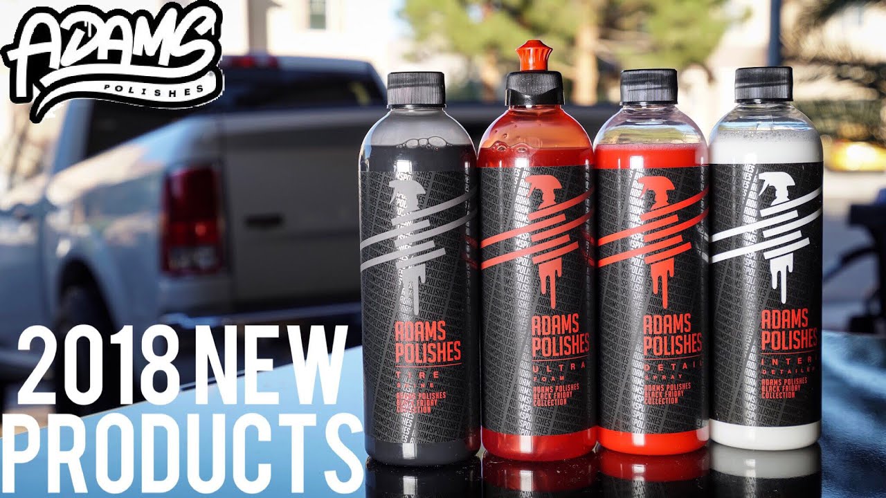 Adams Polishes Black Friday 2018 NEW PRODUCT LINEUP - Tire Armor ...