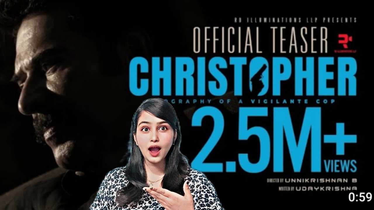 Christopher - Official Teaser | Mammootty | Unnikrishnan B ...
