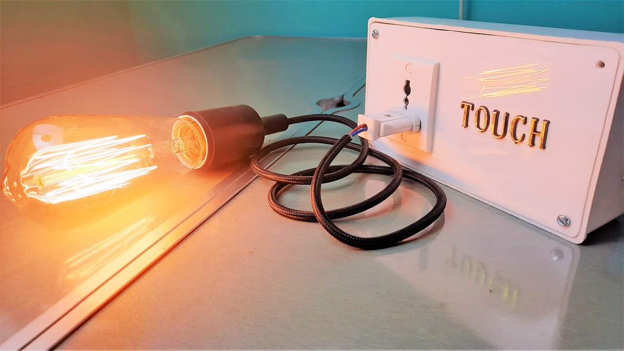 CAPACITIVE TOUCH SWITCH FOR AC APPLIANCES [DIY] - YouTube