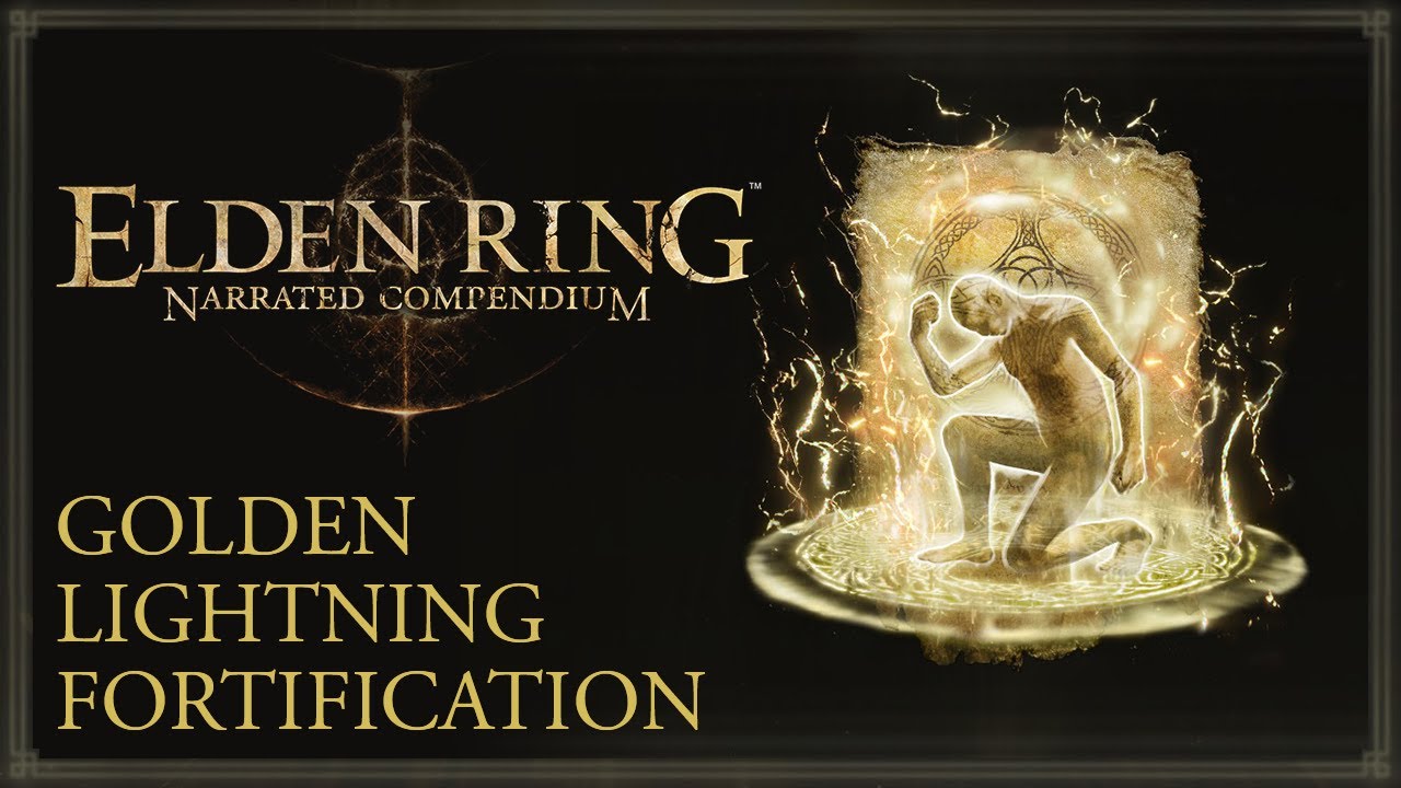 Elden Ring Narrated Compendium - Golden Lightning Fortification - YouTube