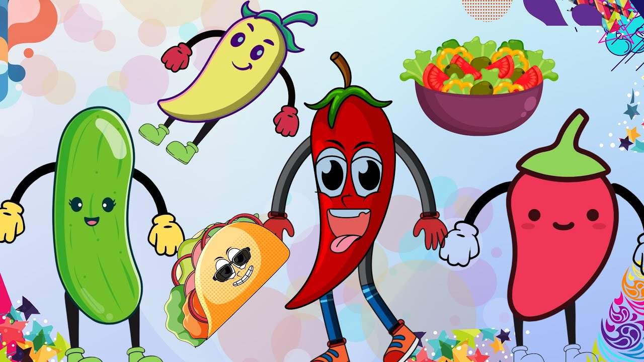 Spicy & Cool Adventure with Chilli and Cucumber | Animated Character ...