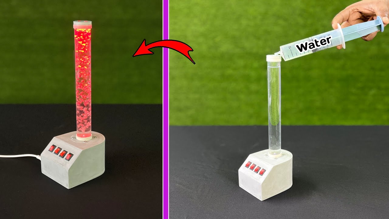 Homemade Water Fountain Light | Diwali Light - YouTube