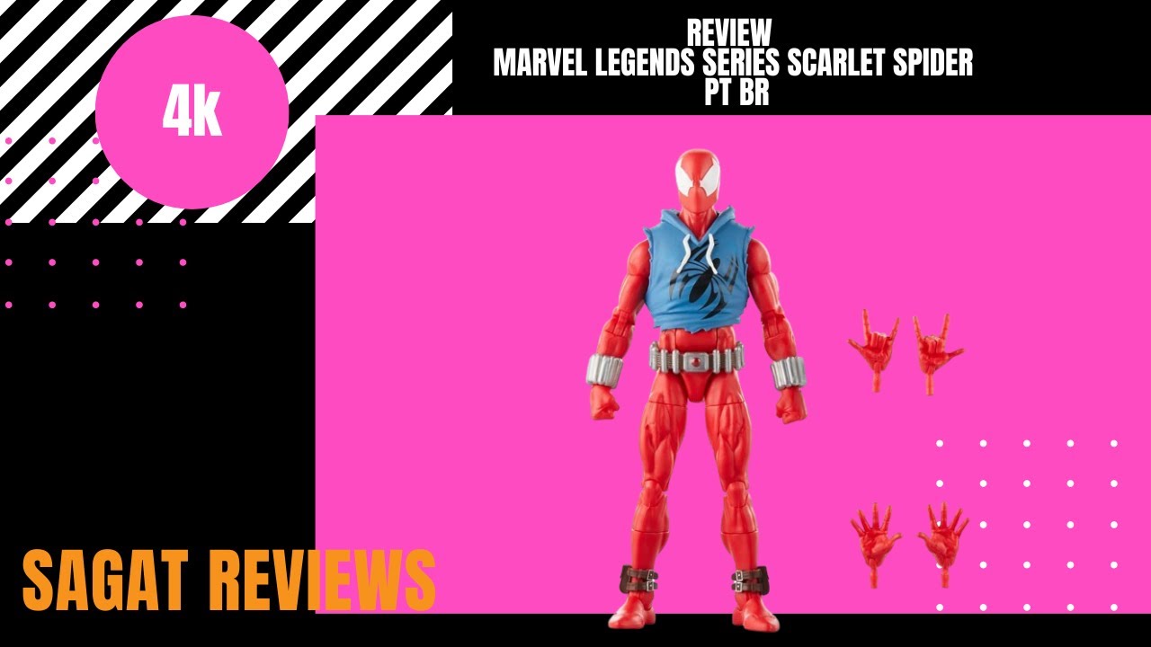 Review MARVEL Legends Series Scarlet Spider PT BR - YouTube