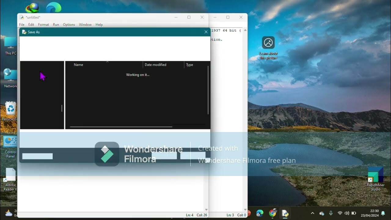 BELAJAR PYTHON MENGHITUNG LUAS PERSEGI PANJANG - YouTube