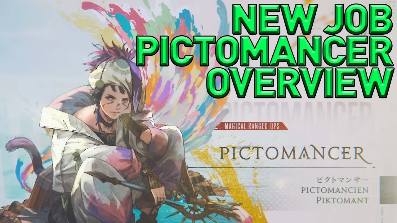 COMPLETE Pictomancer Job Breakdown from DAWNTRAIL Media Tour! - YouTube