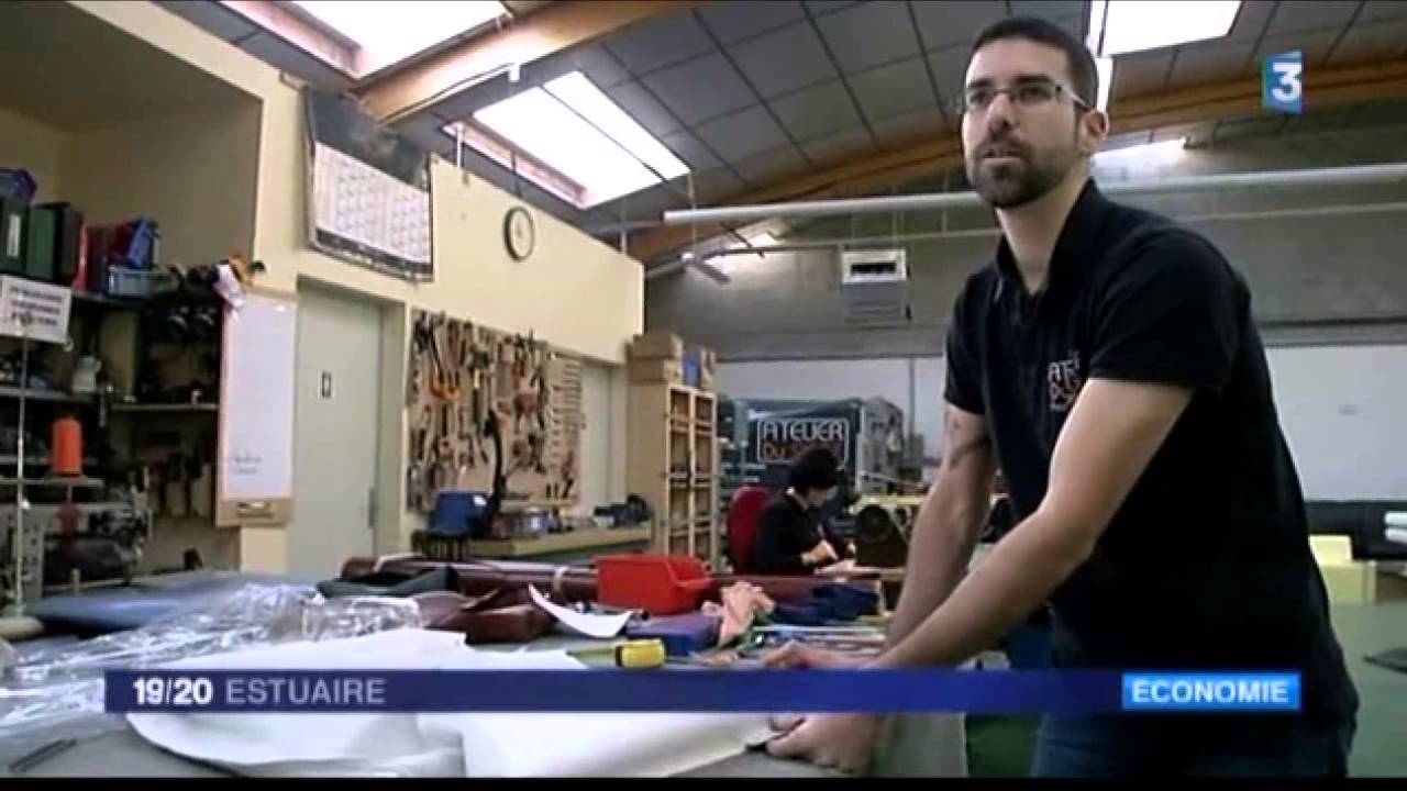 Atelier du Siège Frédéric FORGE - Reportage France 3 février 2015 - YouTube