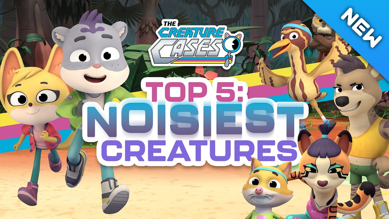 @CreatureCases - 🦉 Top 5: Noisiest Animals 🗒️ | Creature Features ...