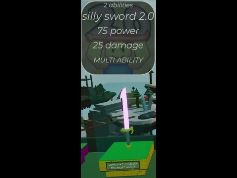 how to get silly sword 2.0 in silly sword game - YouTube