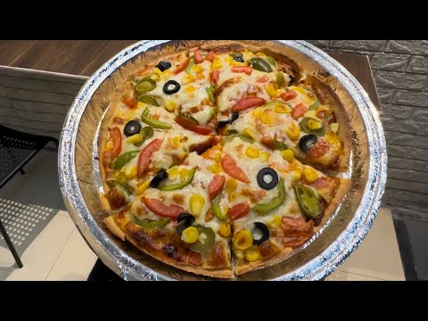 Instant Making Of Cheese Burst Veg Loaded Pizza | Famous Street Food Of ...
