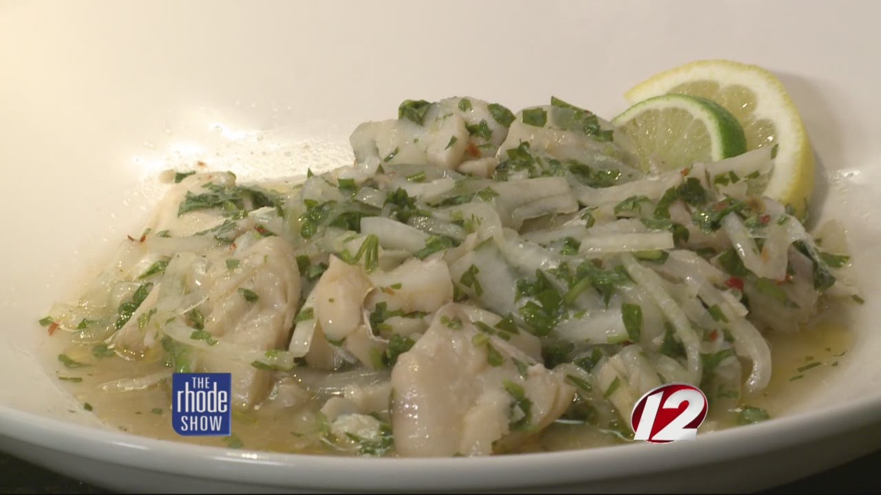 In the Kitchen: Cod fish salad - YouTube