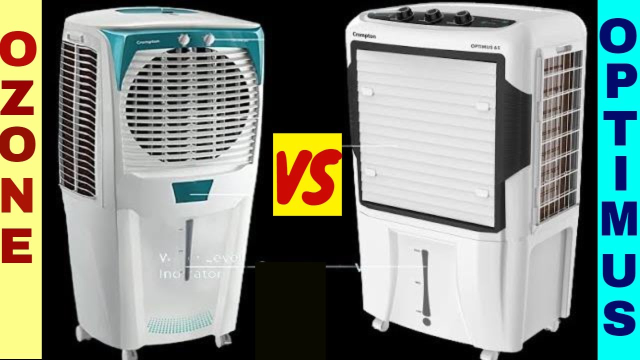 Crompton Ozone 75 Desert Air Cooler Vs Crompton Optimus 100 Litre