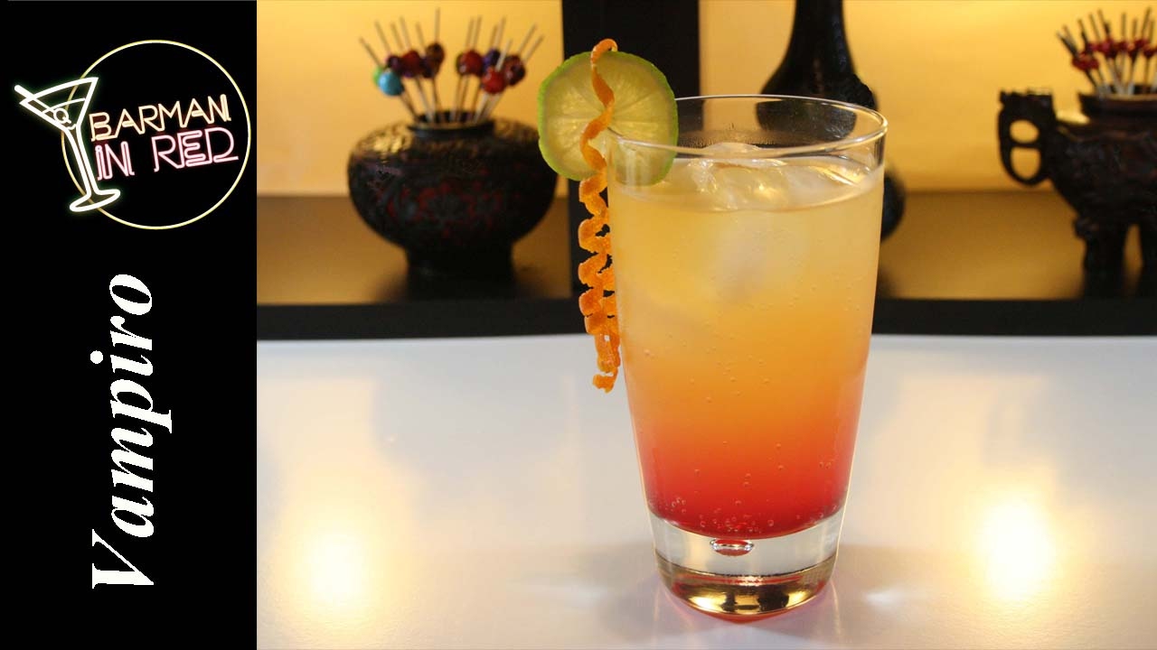 Bebidas con Tequila: como hacer el coctel VAMPIRO - YouTube