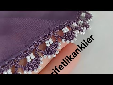 668.model)Boncuklu tığoyası göreni hayran bırakır🎉👌
