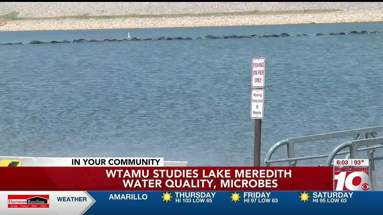 VIDEO: WTAMU studies Lake Meredith water quality, microbes after summer ...