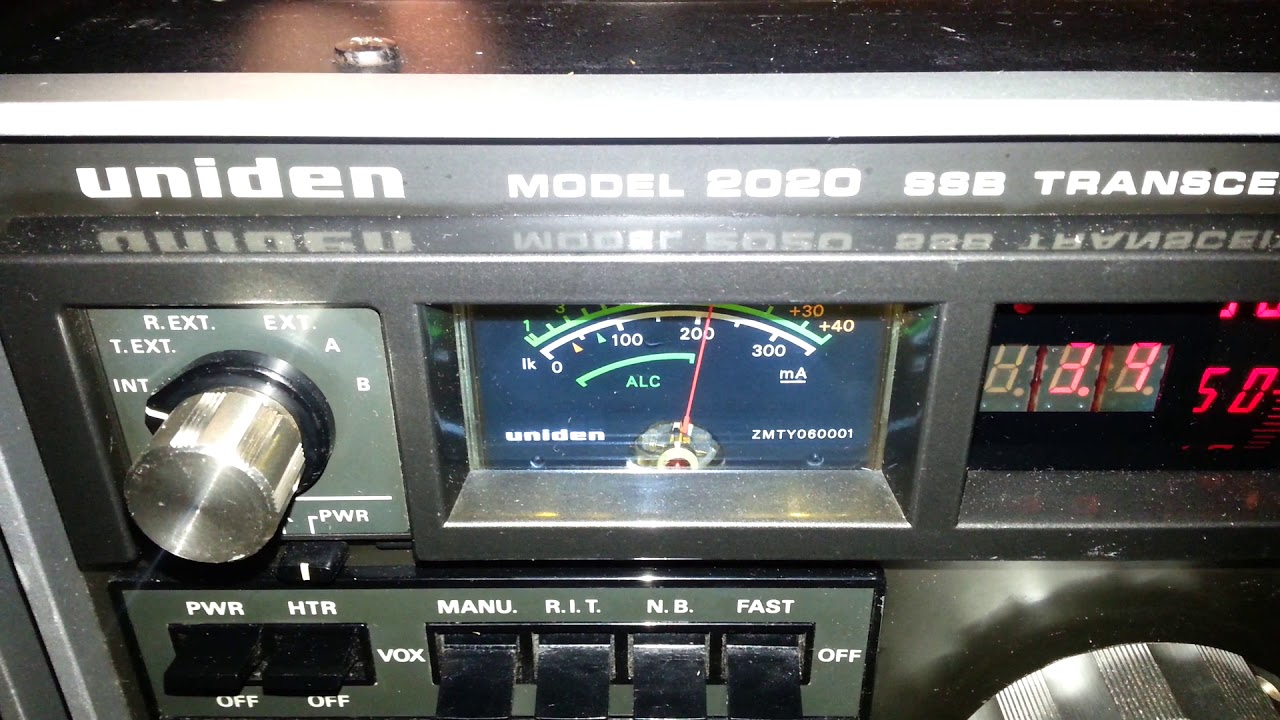 Testing my Uniden/Tempo 2020 after the AM reception modification. - YouTube