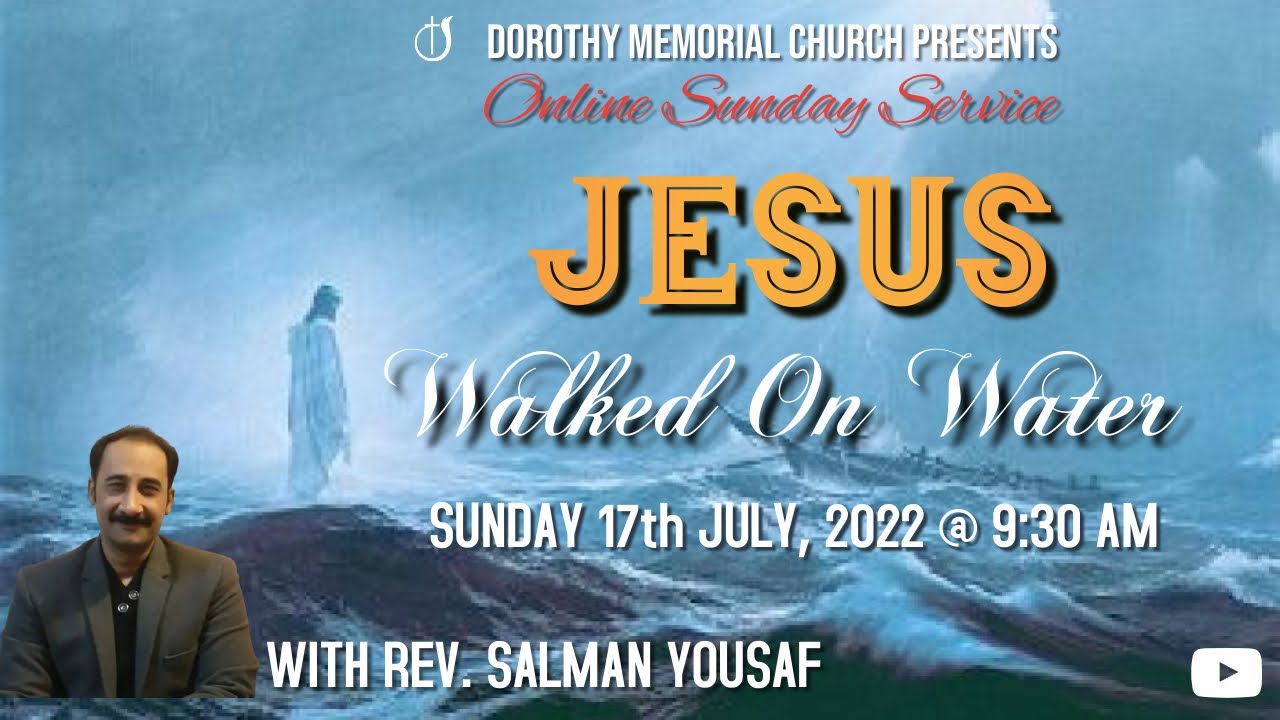 "JESUS WALKED ON WATER " With REV.D SALMAN YOUSAF - YouTube