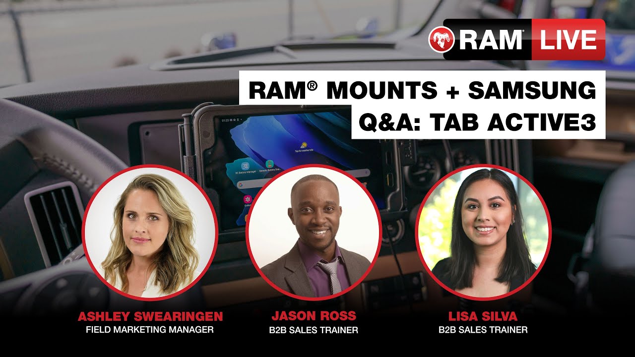 RAM® Live Ep. 24: RAM® Mounts + Samsung Q&A - YouTube