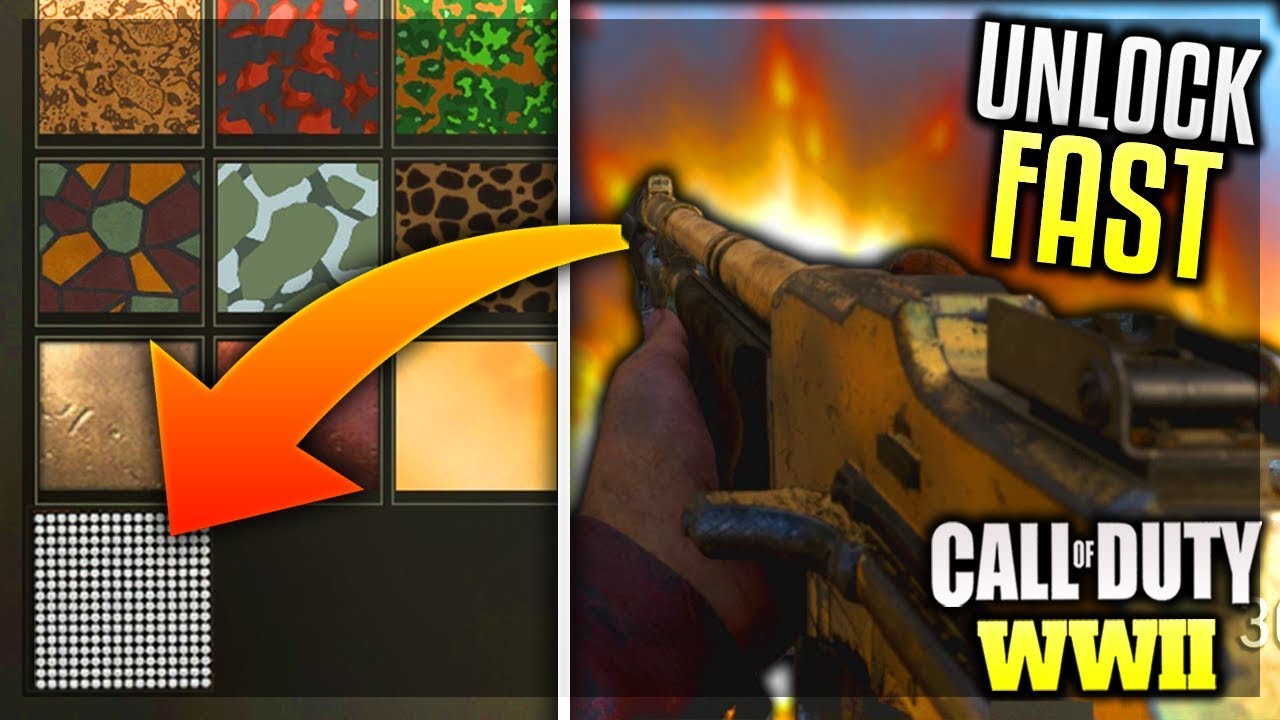 UNLOCK DIAMOND CAMO FAST & EASY IN COD WW2 [HOW TO UNLOCK DIAMOND CAMO ...
