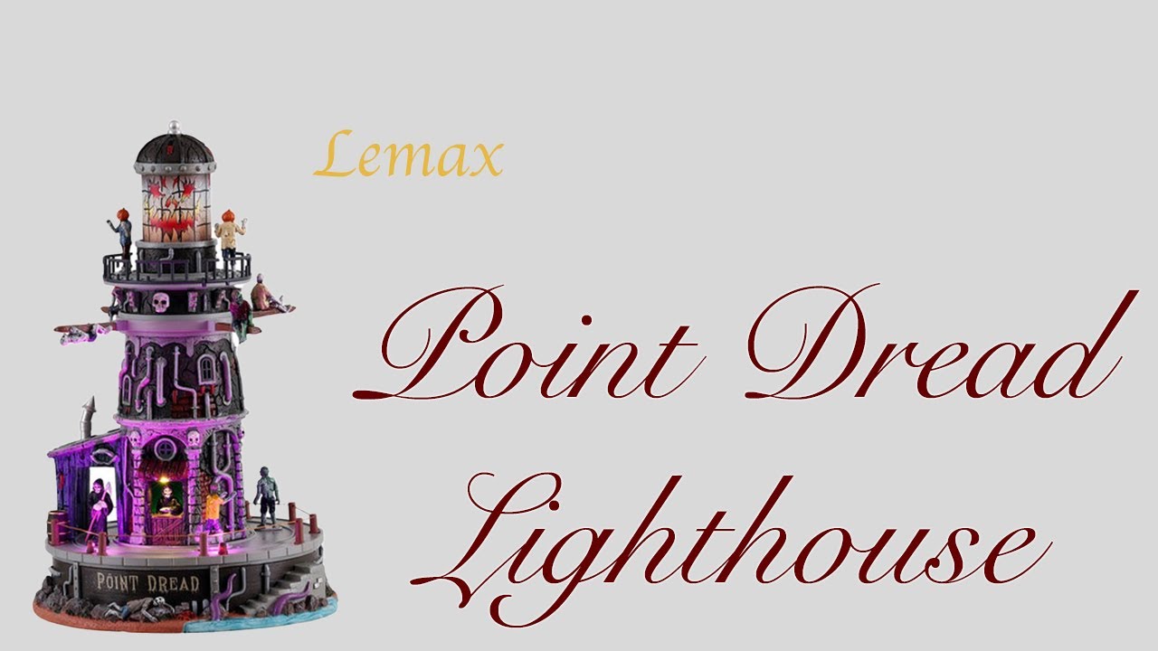 Lemax Point Dread Lighthouse review new for 2021 - YouTube