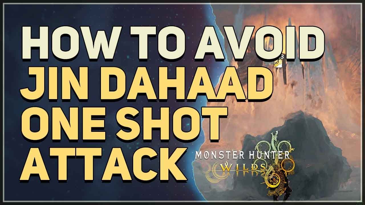 How to avoid Jin Dahaad One Shot Attack Monster Hunter Wilds - YouTube