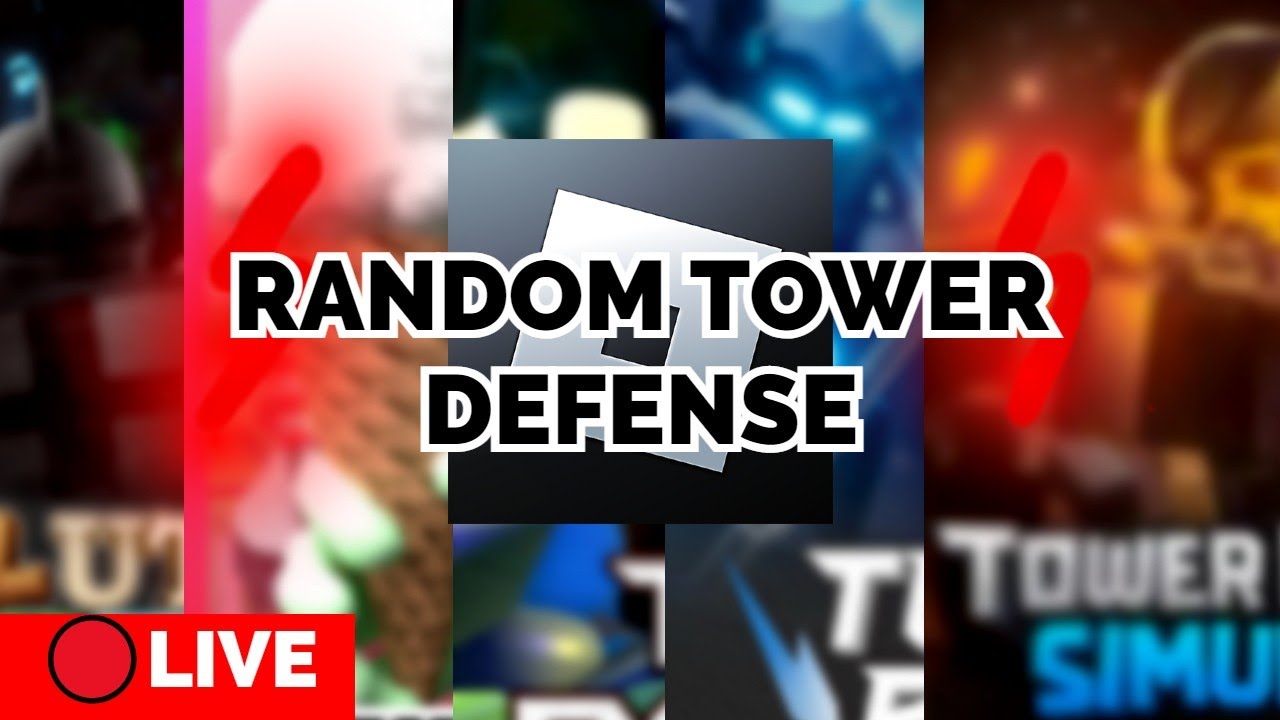 (🔴LIVE) RANDOM TOWER DEFENSE GAME ROBLOX (300 SUBS?!) - YouTube