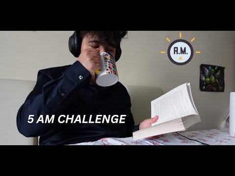 5 AM CHALLENGE FOR A WEEK - YouTube
