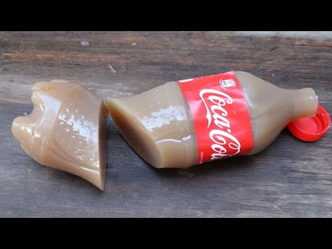 Comment faire Coca-Cola bouteille gelée gluante soda amusant