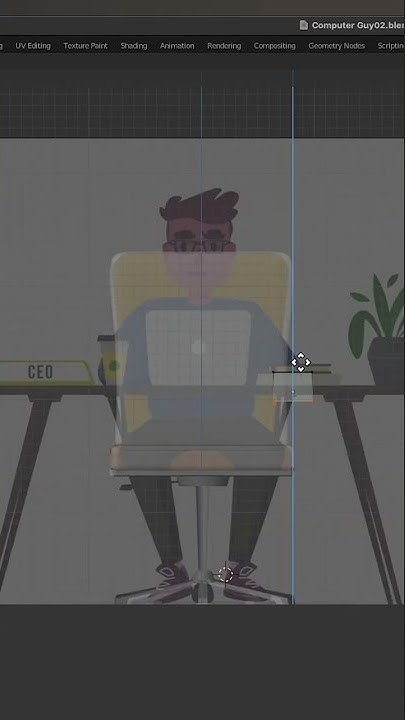 Modeling a Chair #shorts Blender 3.1 Beginner Tutorial - Converting a 2D Illustration to 3D ...