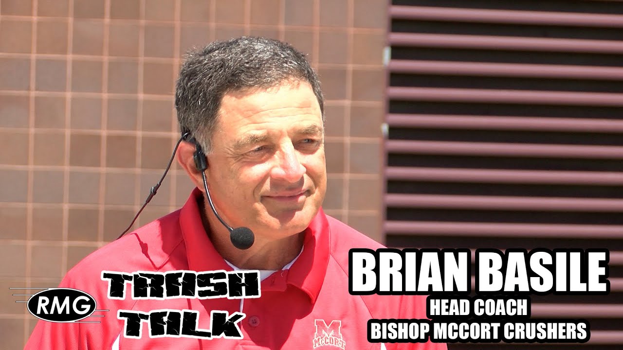 RMG'S TRASH TALK 16-27 Bishop McCort Crushers' Head Coach Brian Basile ...