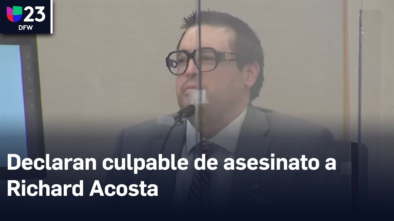 Declaran culpable de asesinato a Richard Acosta; familiares de víctimas ...