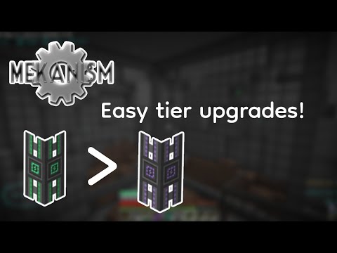 Minecraft:Mekanism Mod how to easily upgrade tiers! - YouTube