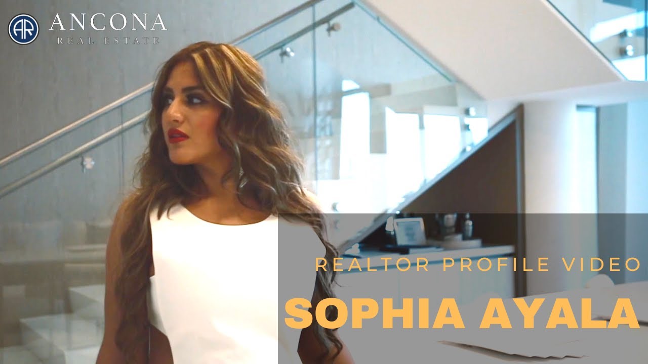 Real Estate Agent Bio Video | Agent Profile | Sophia Ayala | Ancona ...