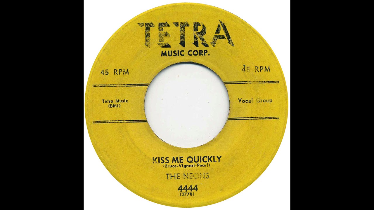 Kiss Me Quickly - The Neons - YouTube