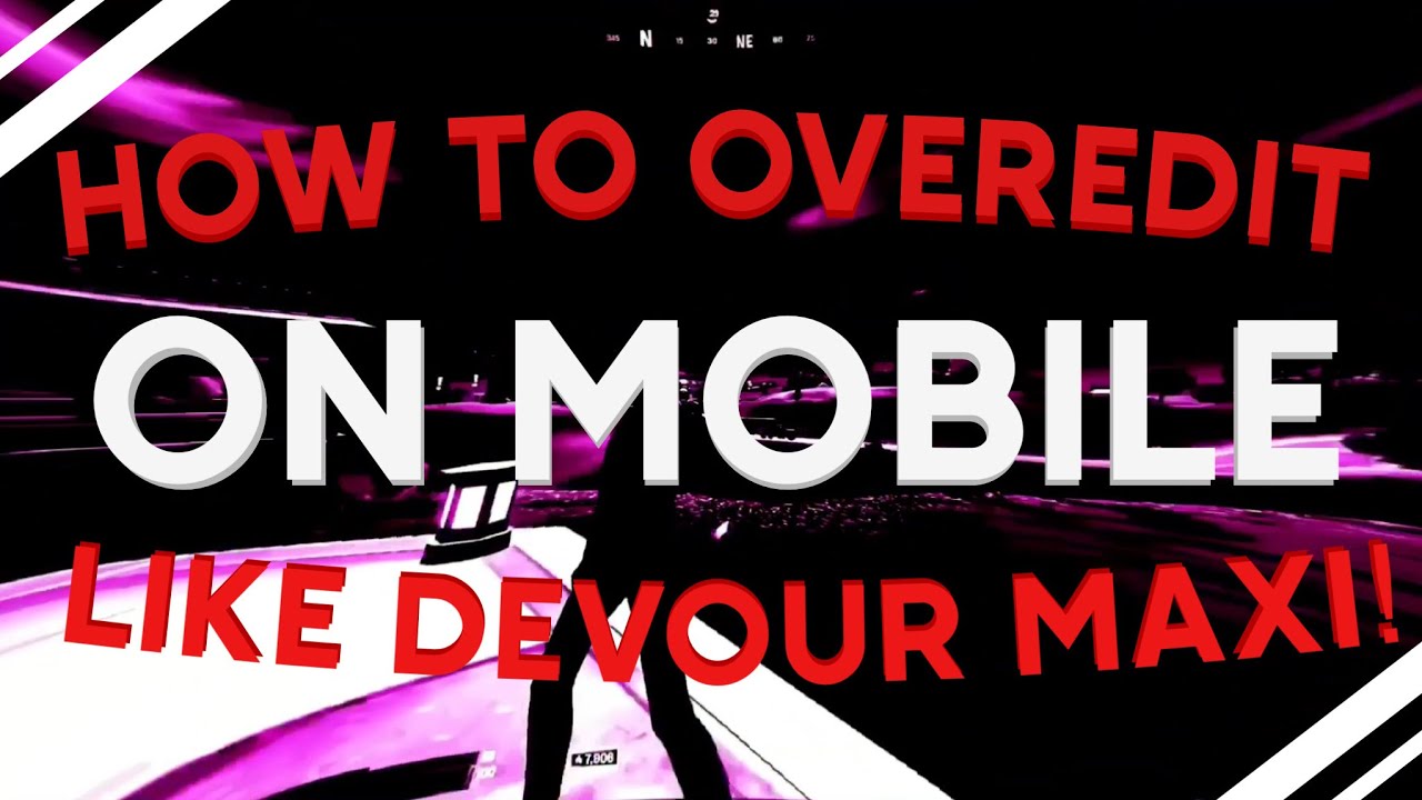 How To Make This *INSANE BUILD UP EFFECT LIKE @DEVOUR MAXI* On iOS ...