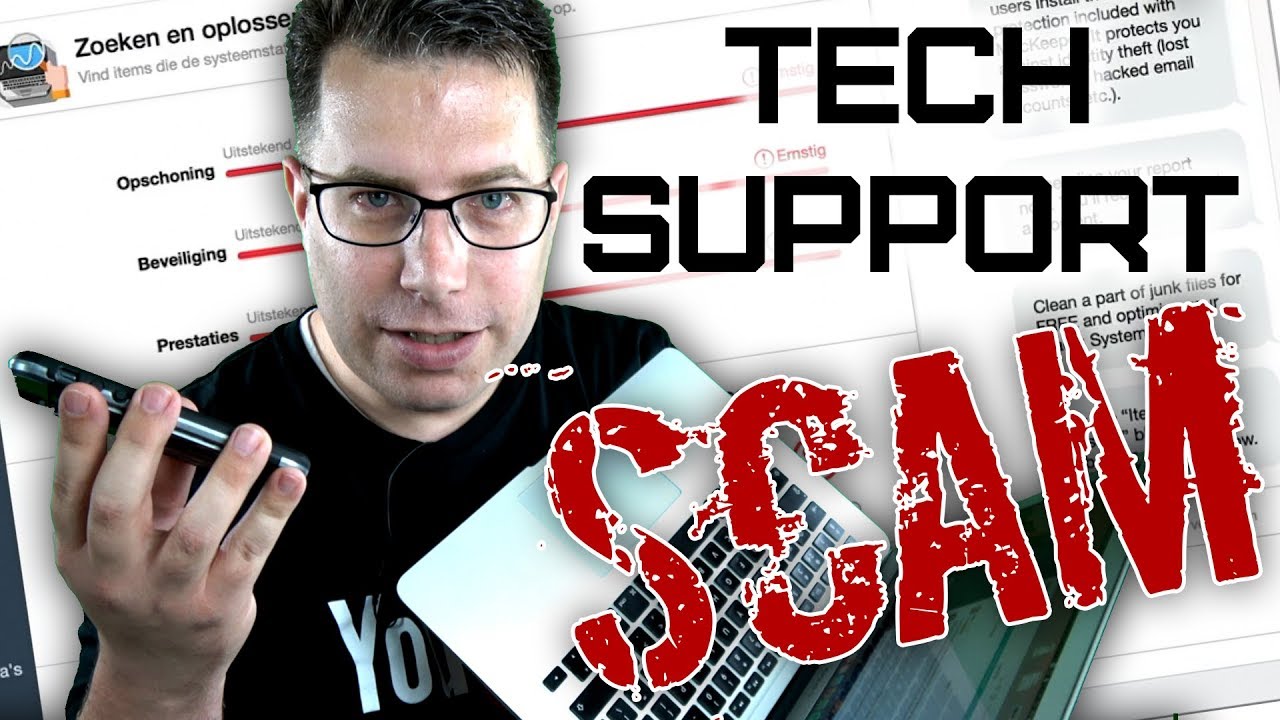Gebeld door een Microsoft oplichter! - Tech Support Scam - YouTube